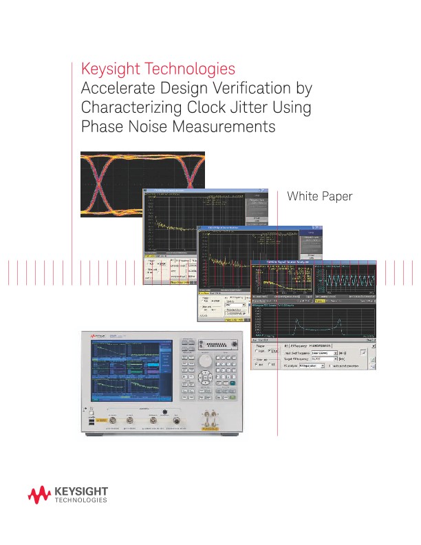 Accelerate Design Verification by Characterizing Clock Jitter PDF Asset Page | Keysight